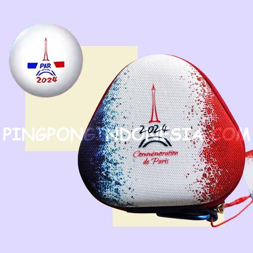 Jual Double Fish Paris Olympic 3 Balls Case - PAR V40+ 3star 3pcs ball ...