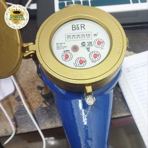 Jual Water Meter B&R 1,5 Inch DN40mm/Meteran Air Br Inqlude Tera/Kalibrasi - Jakarta Barat ...