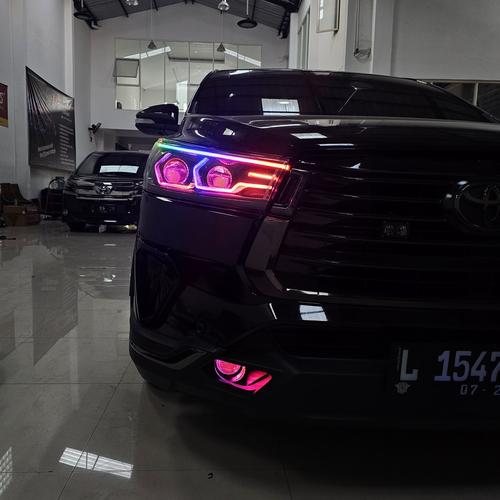 Jual HEADLAMP INNOVA REBORN BILED ORIOS RETRO 911 LASER LED DEMON RGB ...