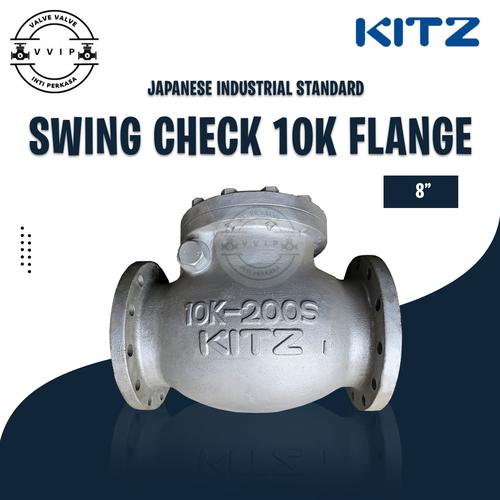 Jual SWING CHECK VALVE / KLEP TABOK KITZ JIS 10K FLANGE FLG CAST IRON ...