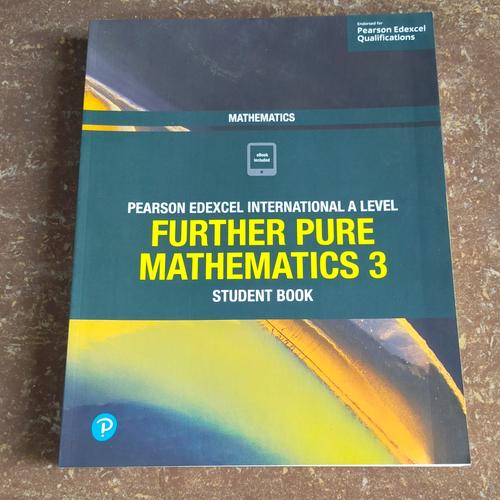 Jual mathematics Pearson edexcel international a level further pure ...