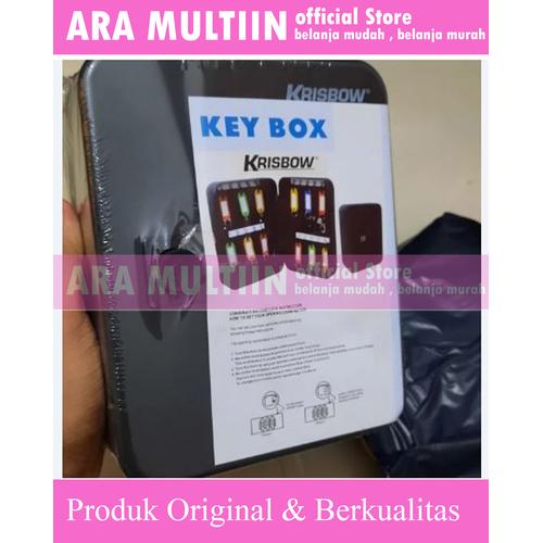 Jual KRISBOW - KOTAK BOX TEMPAT KUNCI KAPASITAS 20 KEY / KOTAK KUNCI ...