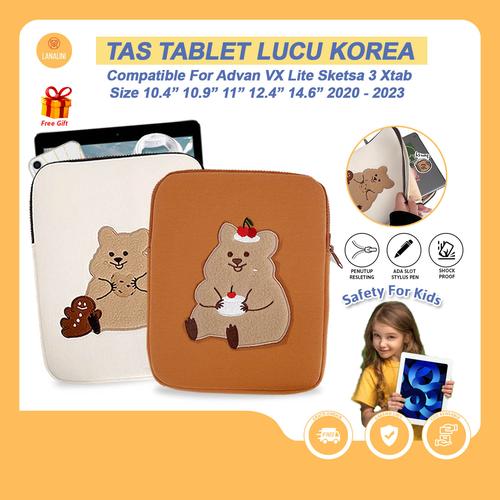 Jual Sleeve Tas Tablet Anti Guncangan Fashion Cartoon Biscuit Bear Tab ...