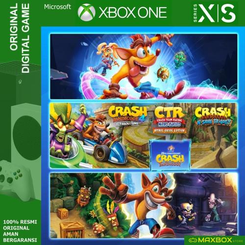 Jual Crash Bandicoot - Crashiversary Bundle XB0X Original Game ...