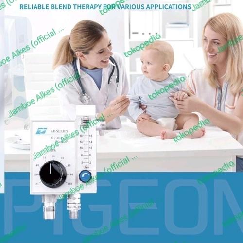 Jual Air/Oxygen Blender/Mixer for Bubble CPAP - AD3000-SPDF - Kab ...