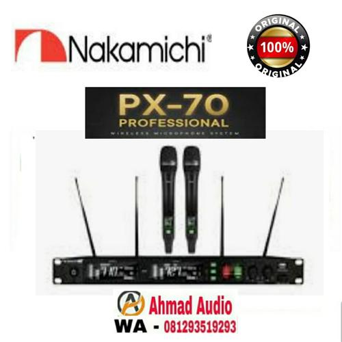 Jual Nakamichi Profesional Wireless Microphone PX70 System - Jakarta ...