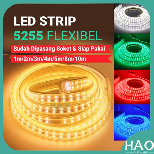 Jual LAMPU SELANG LED STRIP HLS-5255 PREMIUM/ LAMPU HIAS ANTI AIR ...