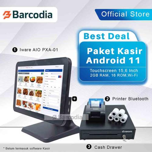 Promo Paket Mesin Kasir Android POS machine desktop All in One ...