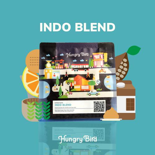 Jual Indo Blend espresso Full Arabica - 200 gram - Kab. Badung - Hungry Bird Coffee | Tokopedia
