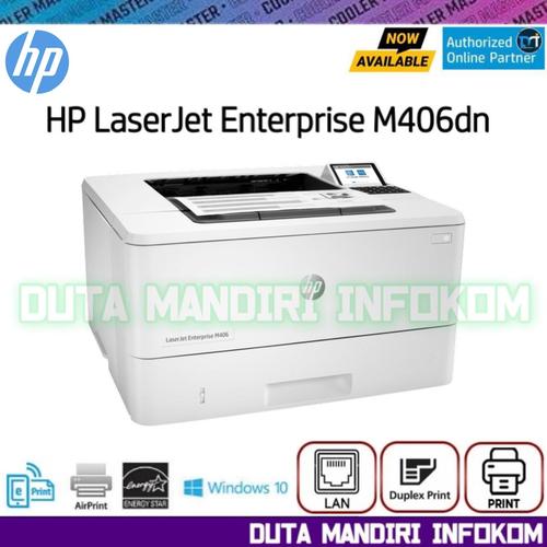 Promo HP LaserJet Enterprise M406dn - Monochrome Print Duplex Network ...
