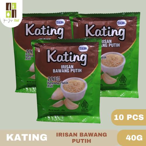 Jual Kating Irisan Kecil Kasar Bawang Putih / 100 % Bawang Putih Asli ...