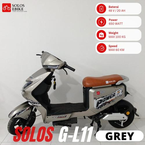 Jual Sepeda Listrik Solos Type G-L11 - Biru - Kab. Kebumen - Solos EV ...