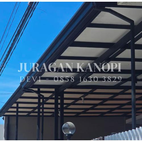 Jual Kanopi plafon grc + atap alderon single layer minimalis murah ...
