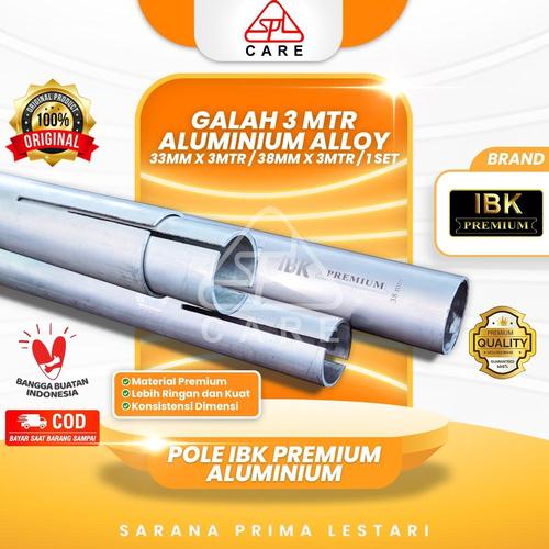 Jual [ORIGINAL] PIPA / GALAH SAWIT IBK GALAH PIPA ALUMINIUM IBK PREMIUM POLE UKURAN 33 mm, 38 mm ...