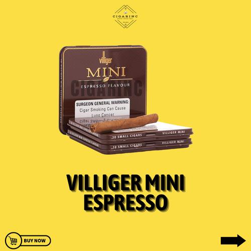 Jual Cigarillos / swiss cigar - Villiger Mini Espresso - tin of 10 ...
