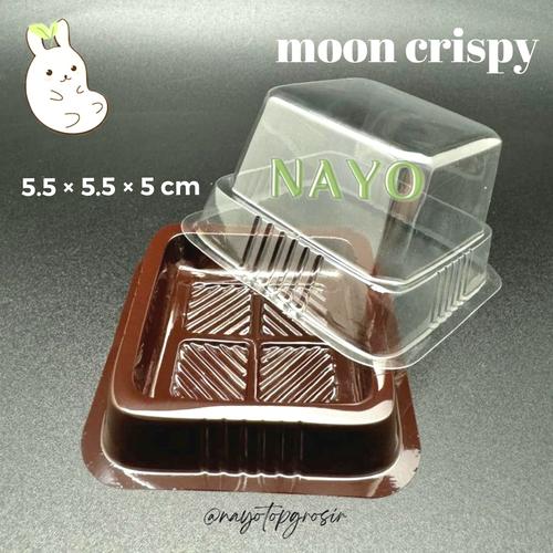 Promo Mika puding moon crispy mini kotak mochi (1000 pcs) - Tray ...