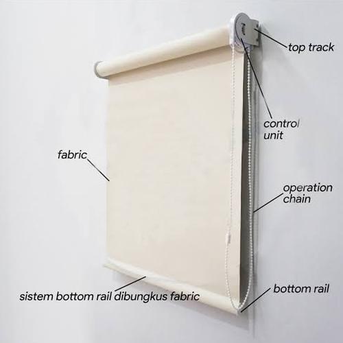 Jual Tirai gulung roller blind ukuran custom - Kota Malang - onalif ...