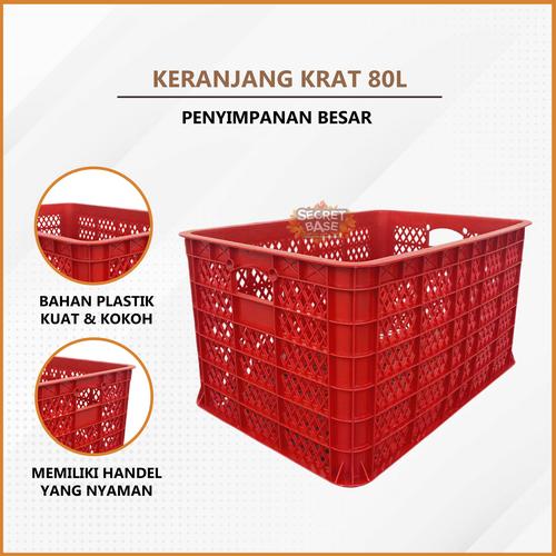 Jual KRAT INDUSTRI 80 LITER - Keranjang Serbaguna / Krat Keranjang ...