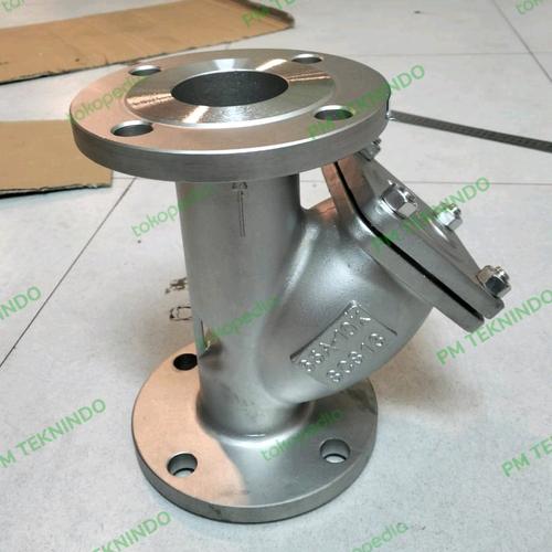 Jual SARINGAN Y STRAINER STAINLESS SS 304 FLANGE JIS 10K 2" INCH/ DN50 ...