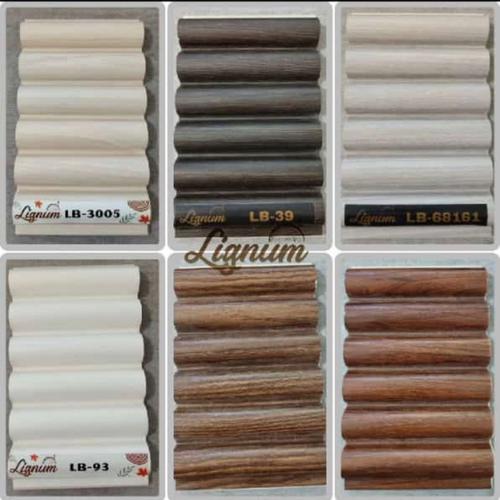 Jual wall panel wpc motif bulat wpc lignum WPc motif baru - LB-60 ...