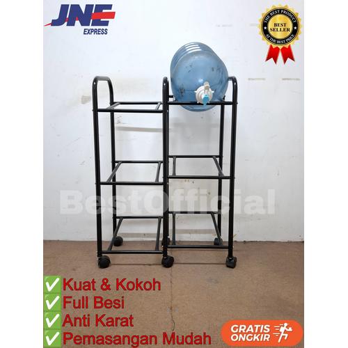 Jual Rak Galon Susun 6 Double Tempat Penyimpanan Galon Yang Sangat ...