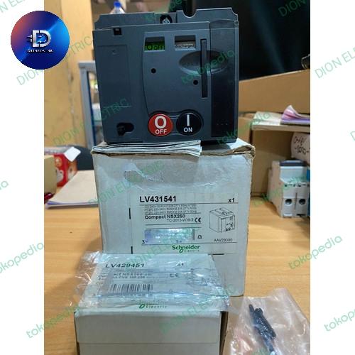 Jual SCHNEIDER MT250 MOTORIZED FOR MCCB NSX / CVS 200-250A 220V ...