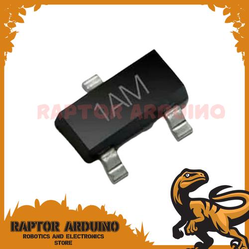 Jual MMBT3904 3904 1A 2N3904 SOT23 NPN TRANSISTOR SMD SOT-23 1AM 200MA 40V - Kota Malang ...