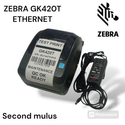 Jual Printer Barcode Bekas Zebra GK420T Head Mulus garansi - Jakarta ...