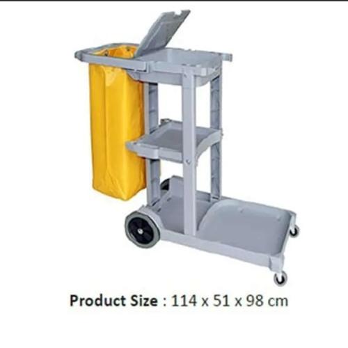 Jual Gerobak Trolley Hand Cart Grey dengan Tutup Troli L Alat ...