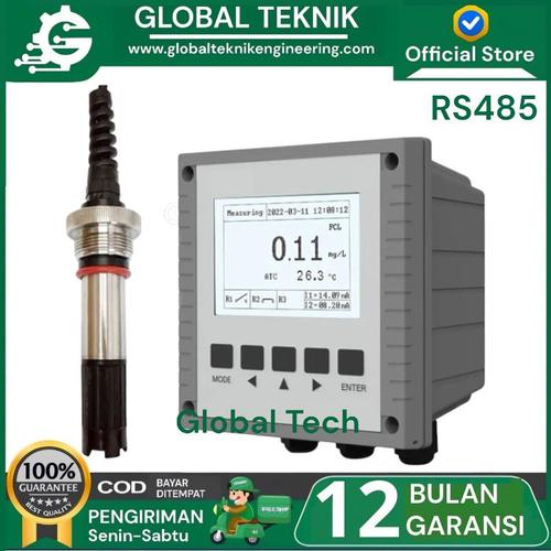 Jual Digital online residual chlorine analyzer with RS485 swimming pool ...