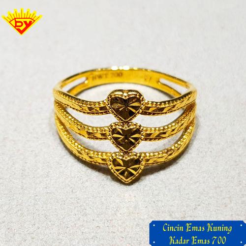 Jual Cincin Emas Kuning 175 Kadar Emas 700 - Jakarta Pusat - TOKO MAS ...