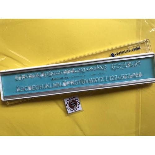 Jual Hanya Disini Penggaris Huruf, Sablon Huruf, Mall Huruf Staedtler ...
