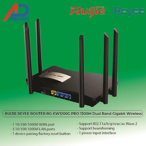 Jual RUIJIE REYEE RG EW1200G PRO 1300M Dual Band Gigabit Wireless ...