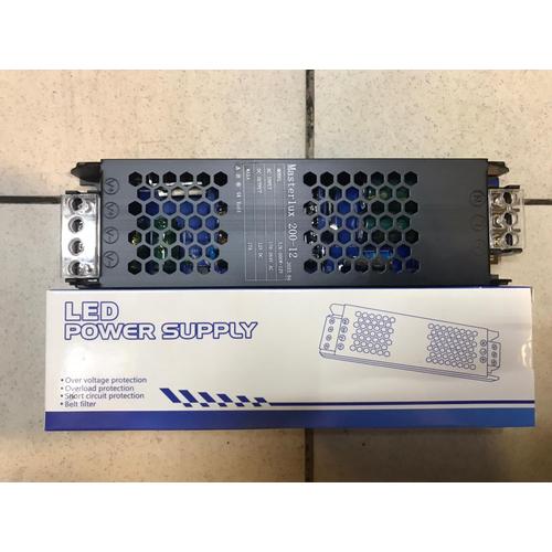 Jual Trafo LED Strip Slim 17A 12v 200W Power Supply Slim Tipis AC DC 12 ...