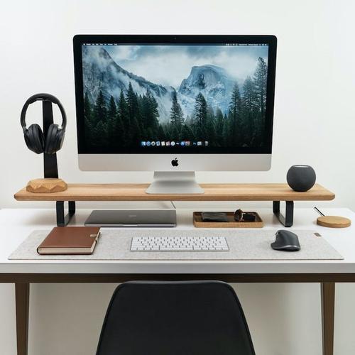 Jual Meja Stand Monitor Meja Komputer - Hitam, 60cmx20cm - Kab. Kulon ...