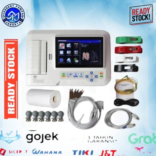 Jual Electocardiograph Contec ECG-600 G Thermal ECG1 EKG Electrocardiogram - Jakarta Barat ...