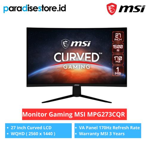 Jual Monitor MSI ARTYMIS Gaming MPG273CQR 27 inch 170Hz Curved WQHD - Kab. Tangerang - Paradise ...