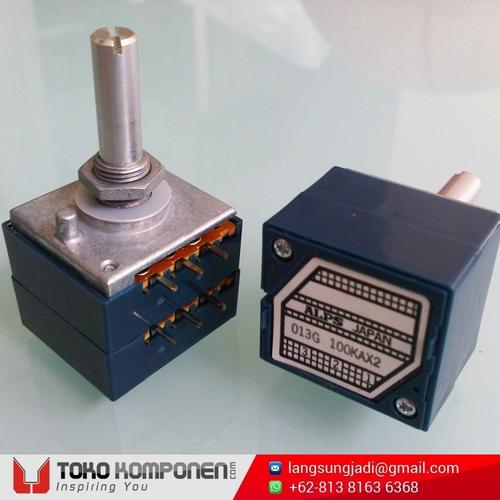 Promo ALPS RK27 Blue Velvet 10k 20k 50k 100k 250k Stereo Potentiometer ...