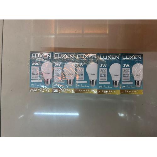 Jual Luxen Lampu LED Classic 3 Watt Cahaya Putih dan Kuning - 3000k - Jakarta Pusat - ARL ...