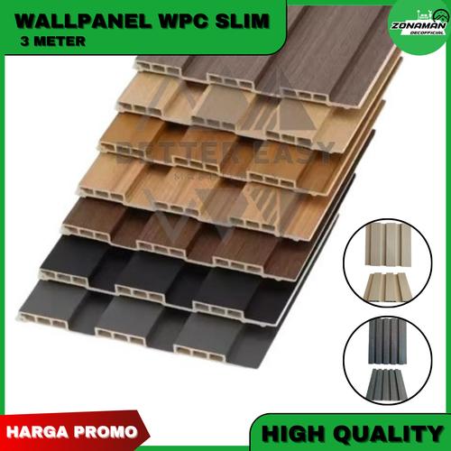Jual [TERMURAH] ZONAMAN / PROMO WALL PANEL 3M WPC NEW STYLE MODEL SLIM ELEGAN 3M - A3 - GW09 ...