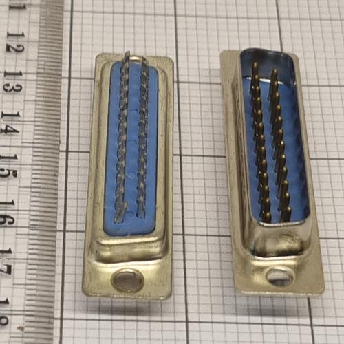 Jual jack db 25 male connector db 25pin male laki jack konektor jantan ...