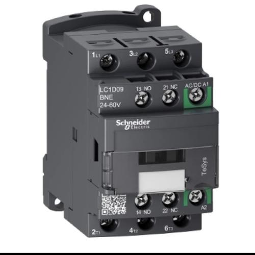 Jual Kontaktor LC1D09BNE 24-60V AC/DC Substitusi LC1D09BD Schneider ...