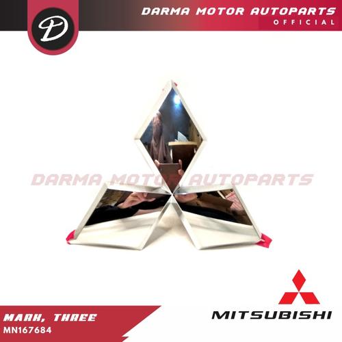 Jual Emblem Lambang Logo Grill Depan Mitsubishi Pajero Sport Triton ...