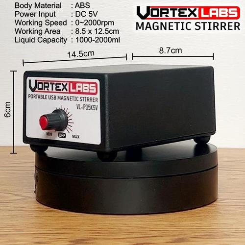 Jual Vortex Lab Mini Usb Magnetic Stirrer Vortex Mixer Magnetic Mixer ...