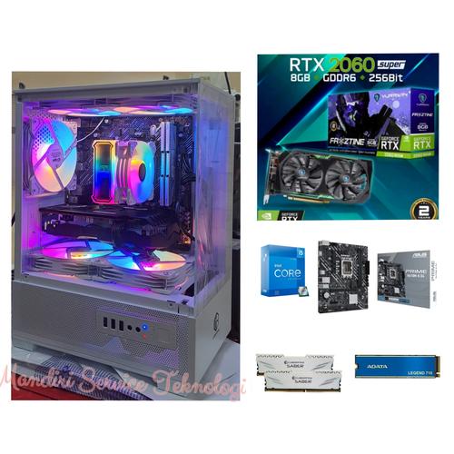 Jual Rakitan PC Gaming / Rendering Intel Core i5 12400F Box Gen 12 LGA 1700 VGA RTX 2060 Super ...