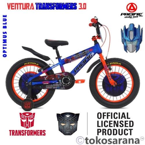 Jual [Ready Stock] Sepeda Anak Transformers Bumblebee Licensed Fatbike ...