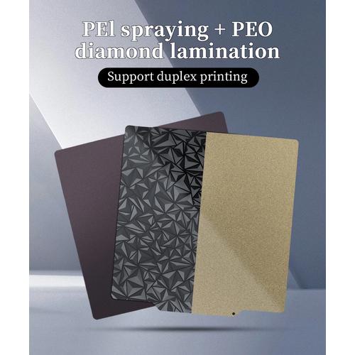 Jual Double side PEI + PEO spring plate with magnetic - 310 x 310 ...