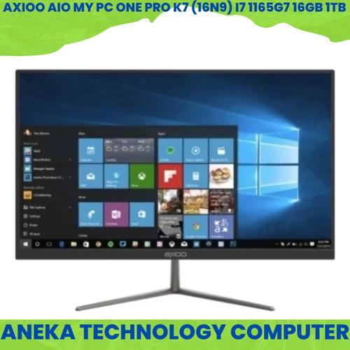 Jual AXIOO AIO MY PC ONE PRO K7 (16N9) I7 1165G7 16GB 1TB W10PRO 21.5FHD IPS - Kota Surabaya ...