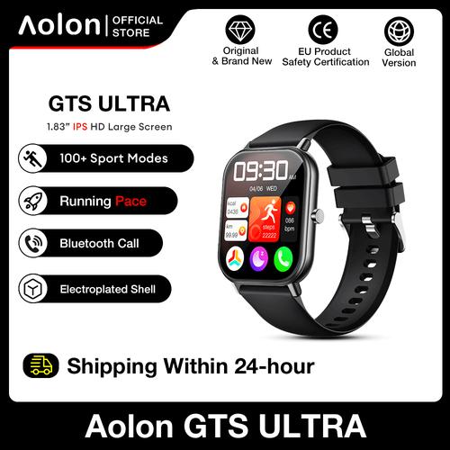 Jual Aolon GTS Ultra Smartwatch pria Bluetooth call/Heart rate ...