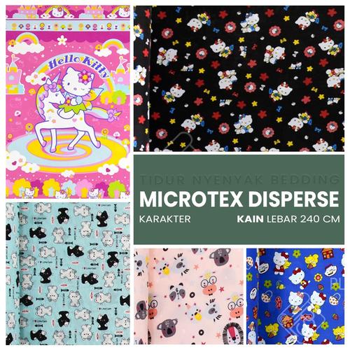 Jual KAIN MICROTEX DISPERSE KARAKTER MOTIF ANAK 90-100 GSM P 10 - Kota ...